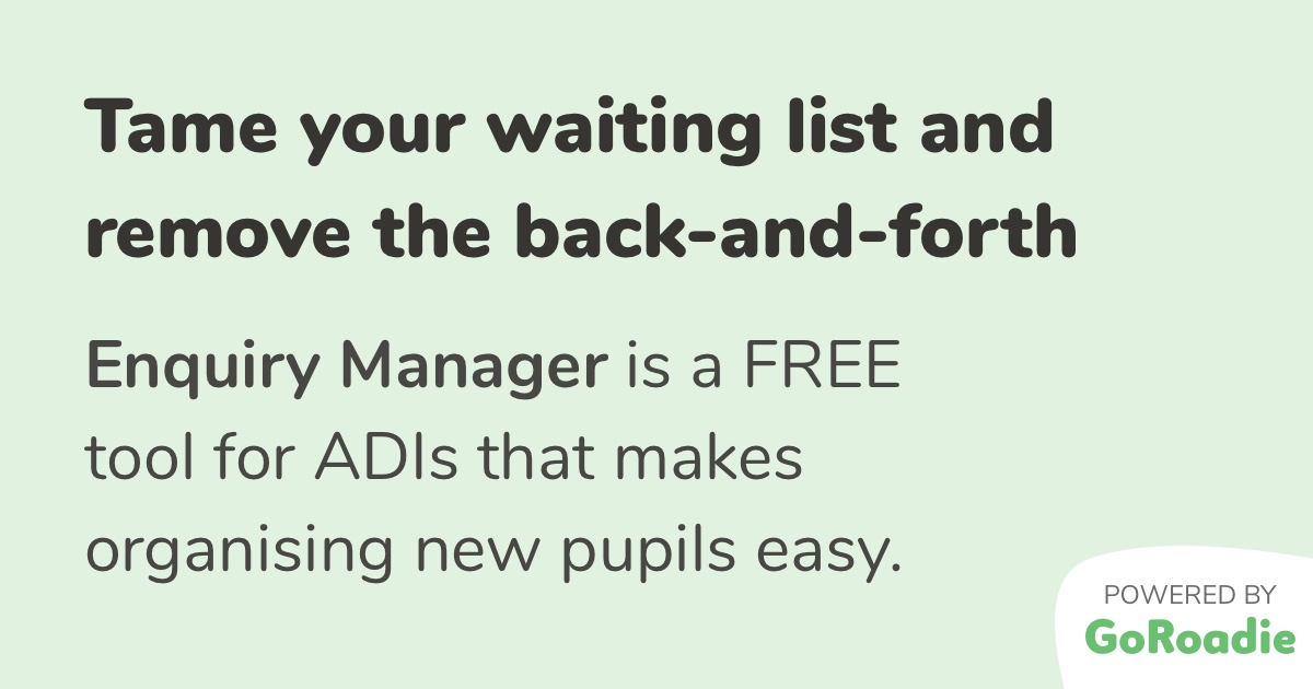 Enquiry Manager - A FREE tool to make lesson requests easy